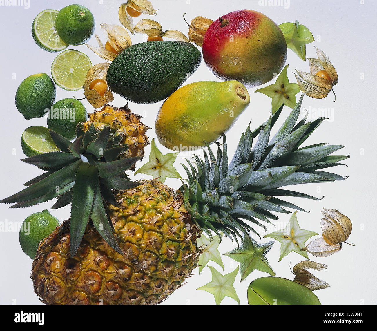 Tropical fruits, Still life, fruit, fruit sorts, exotic, fruits ...