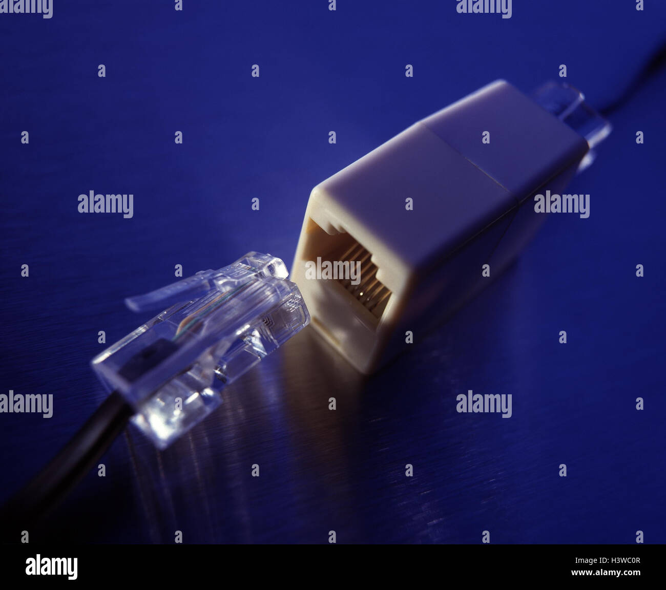 Phone connector, ISDN, connector, modular connector, patch cable plug ...