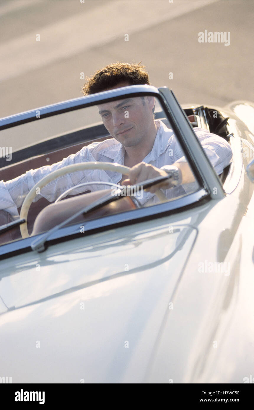 Man convertible detail street hi-res stock photography and images - Alamy