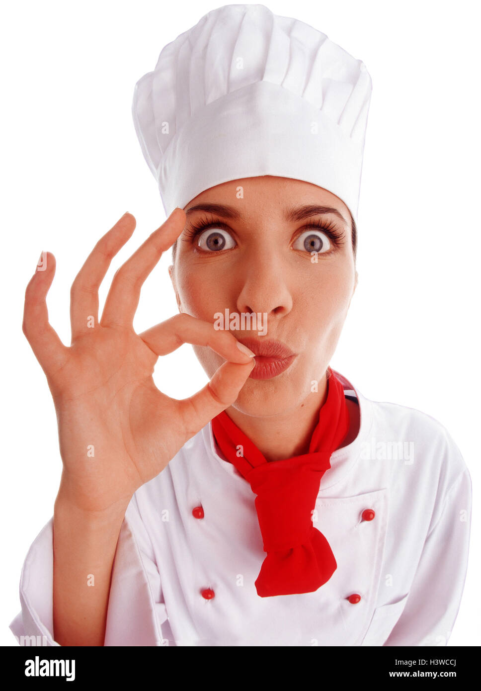 Cook, gesture, exquisitely, half portrait, professions, Koch ...