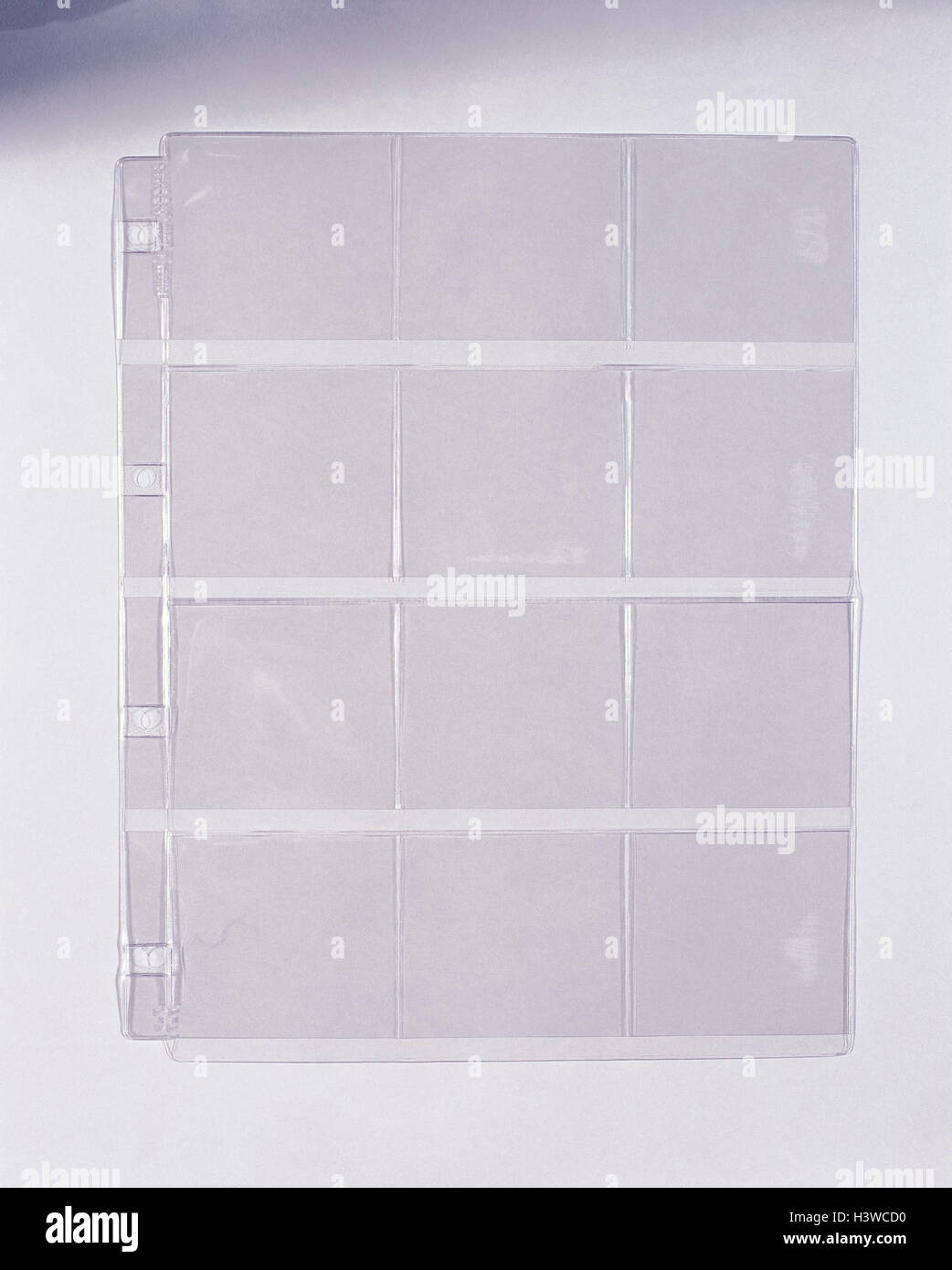 Slide sleeves, plastic, inside, studio, cut out, plastic folders ...