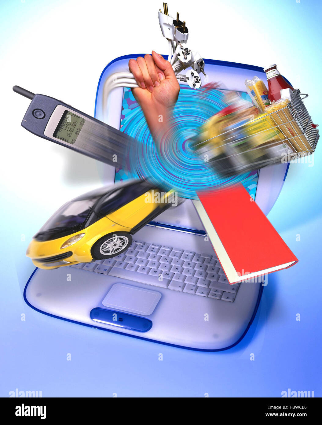 iBook, icon, e-commerce, teleshopping only editorially, Internet ...