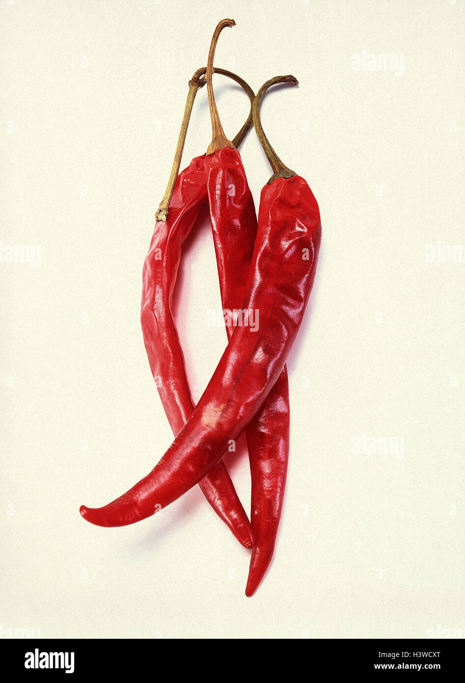 Chilli, three, red vegetables, paprika, paprika, Capsicum, pepper ...