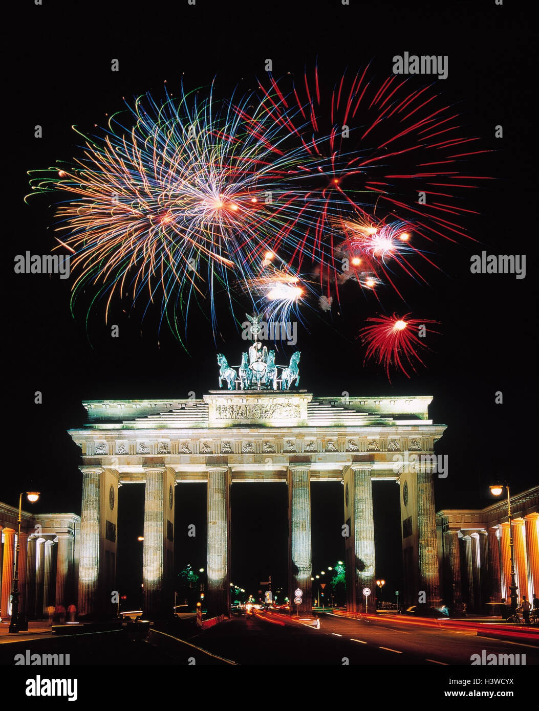 Brandenburg gate berlin new years eve hi-res stock photography and ...