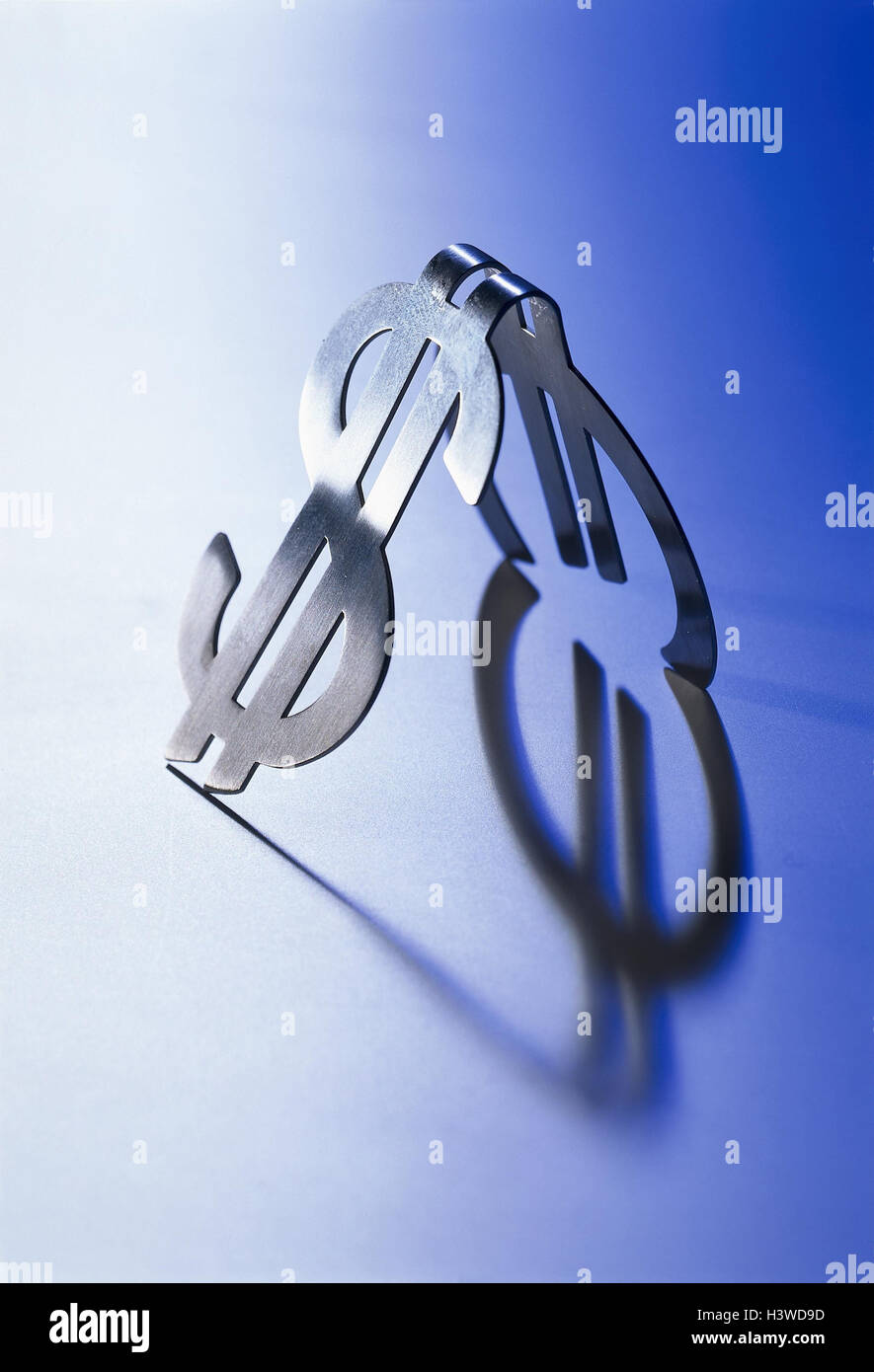 Dollar signs, eurocharacters, connencted currency, value, currency ...