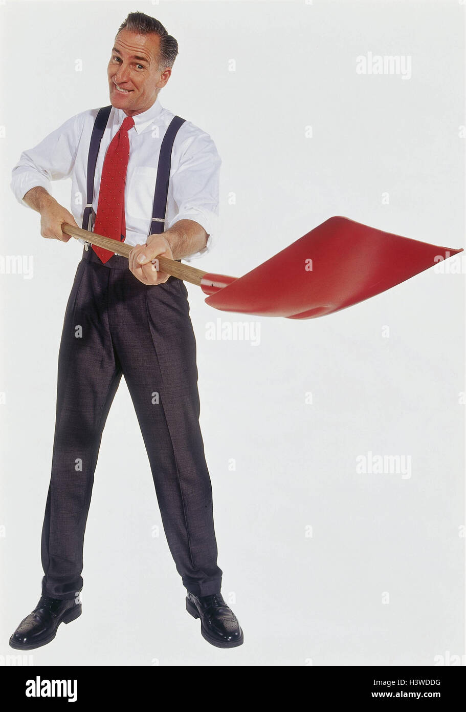 Man with spade hi-res stock photography and images - Alamy