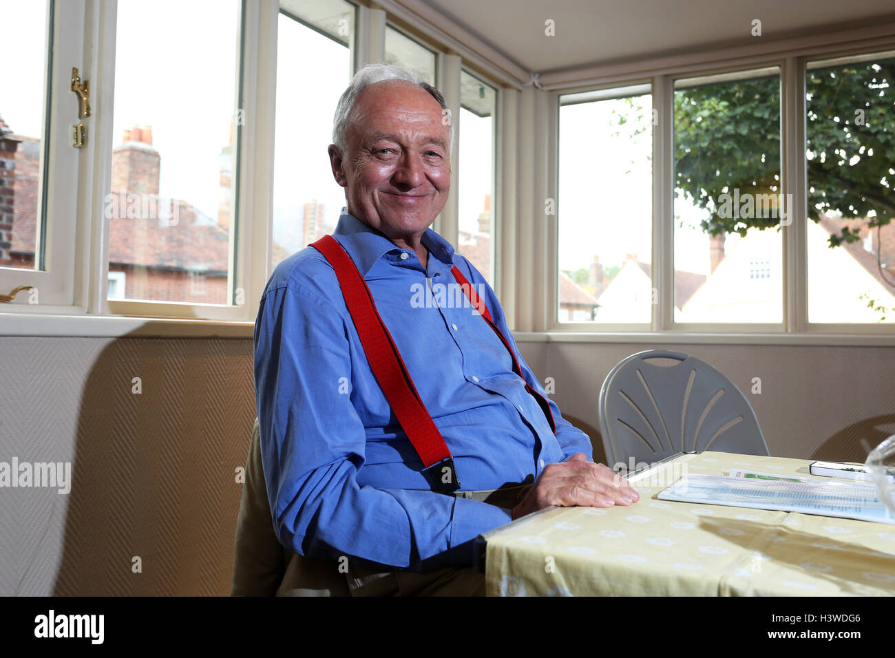 Ken Livingstone in Chichester Assembly Rooms, promoting his book ...