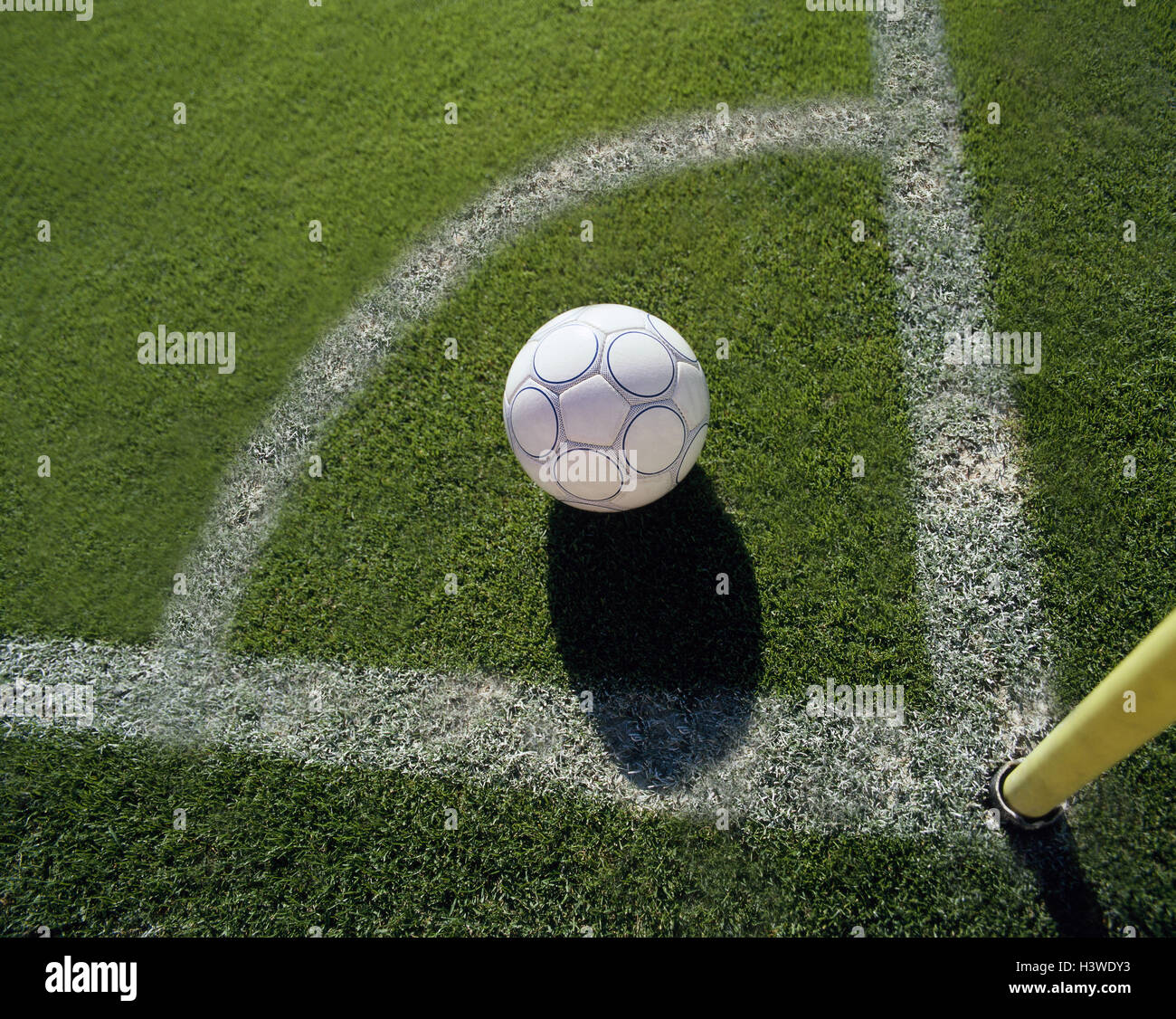 Football pitch, football, corner, selection, sport, ball sport, team ...