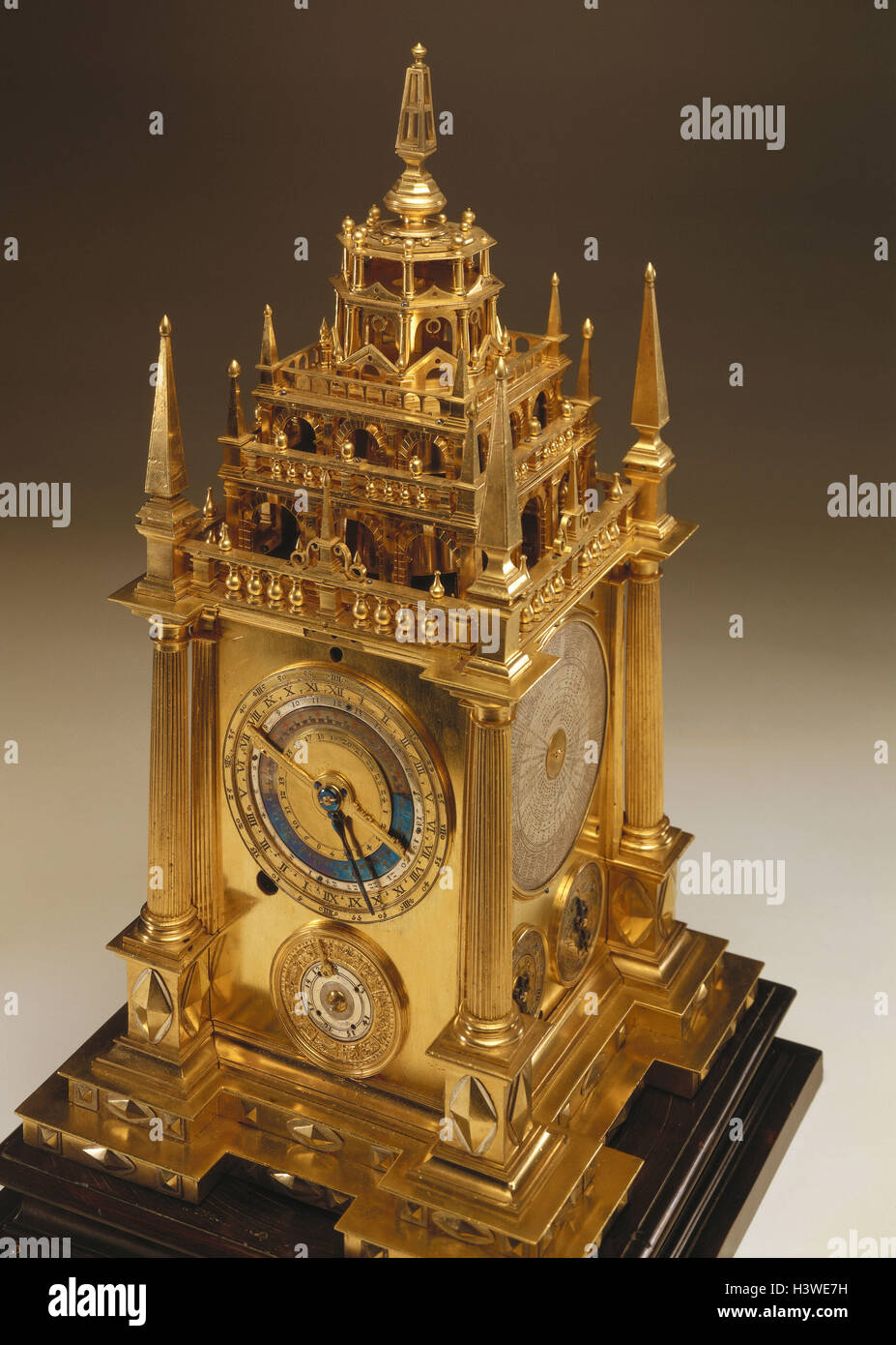 Antique, table clock, Augsburg, about 1600 antiques, product ...