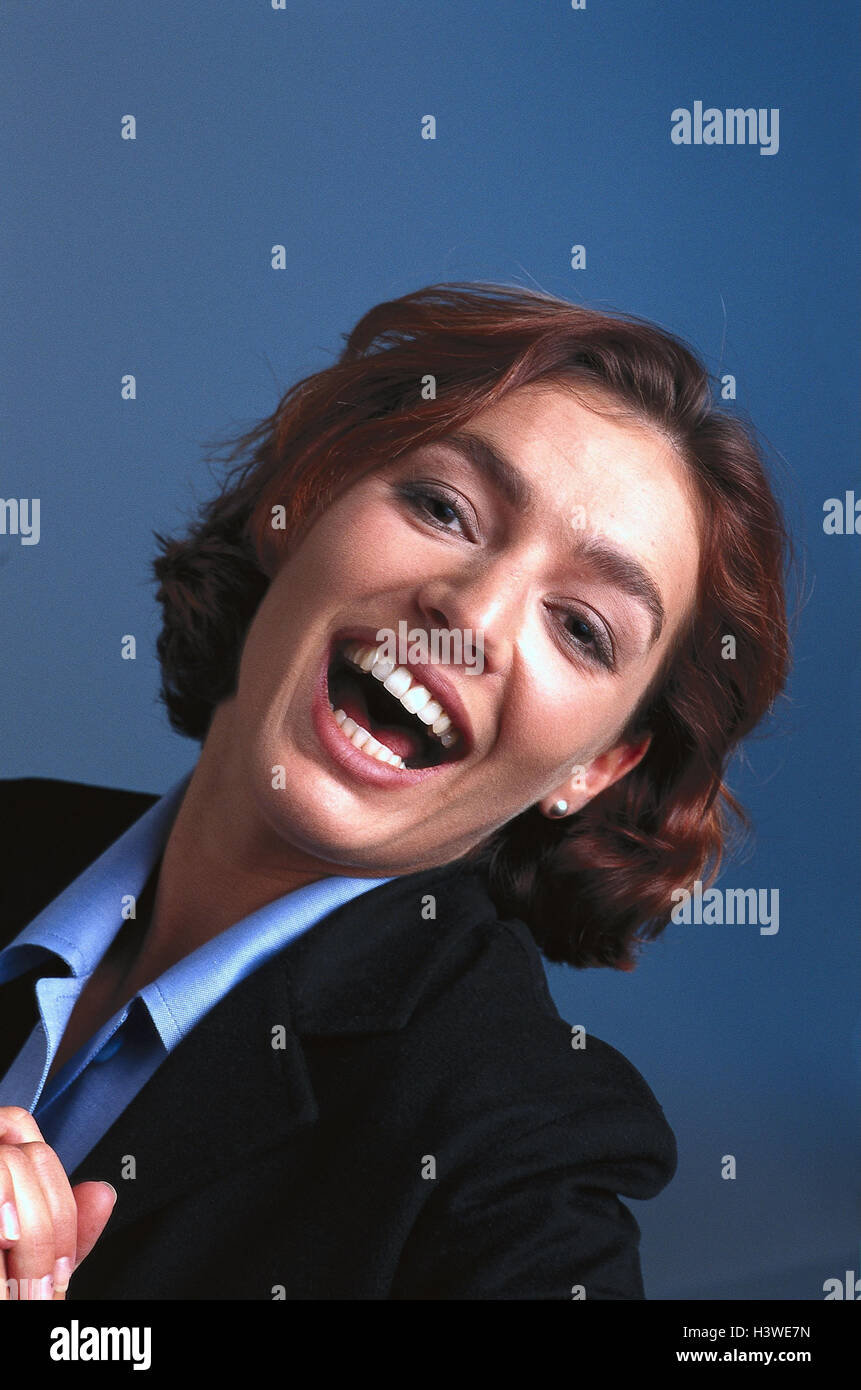 Expression laugh positively hi-res stock photography and images - Alamy
