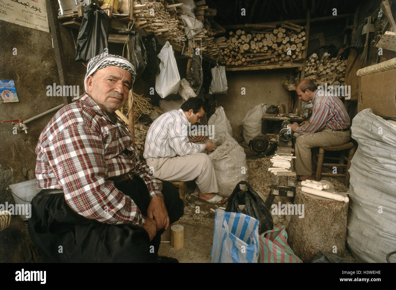 Lebanon, Tripoli, bazaar, business, carpenter, work, the Middle East ...