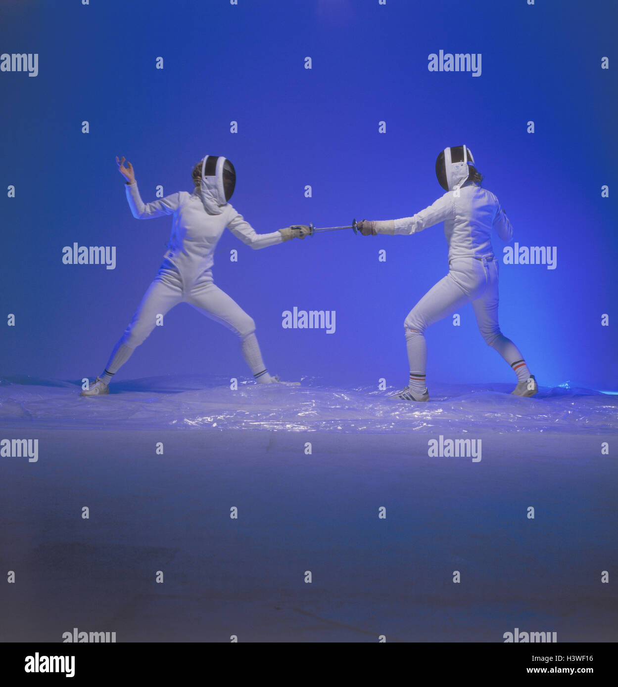 Women, swords, fencing inside, event, fencing, tackle, attack, defence ...