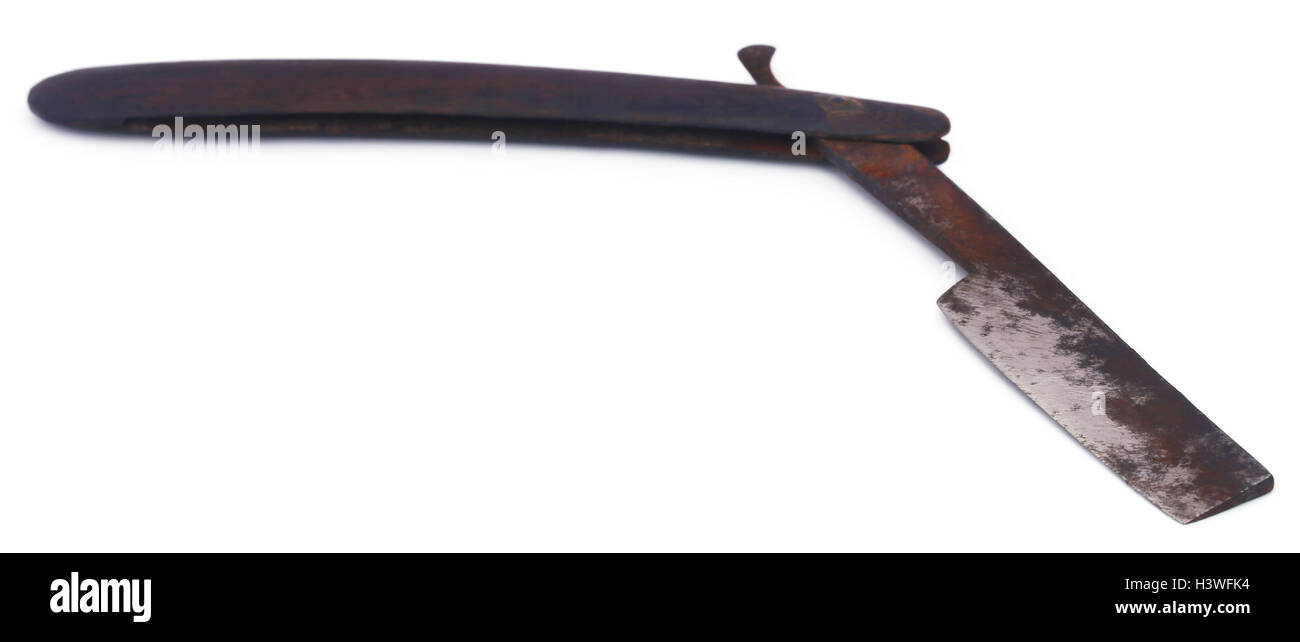 Old razor blade hi-res stock photography and images - Alamy