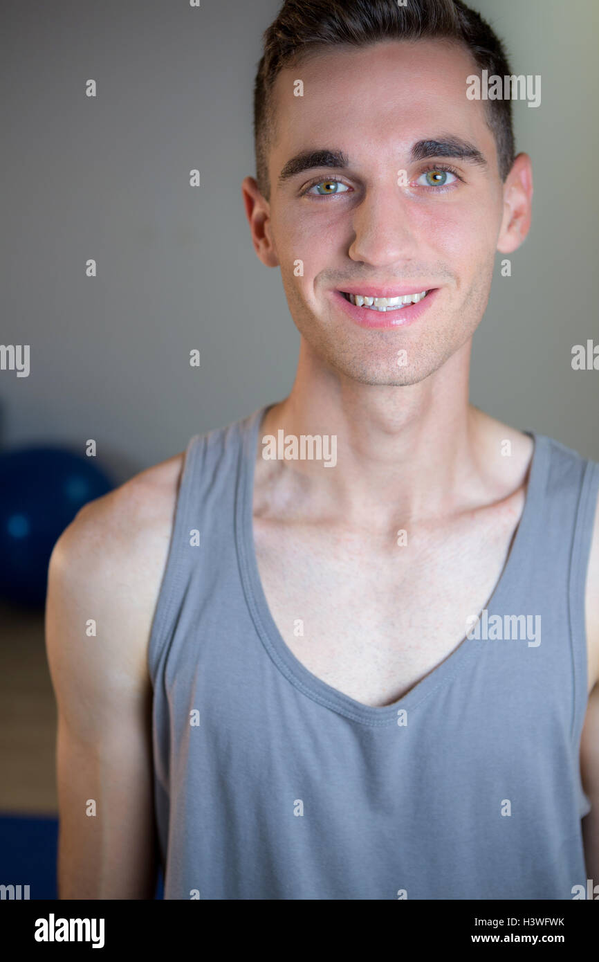 Close up handsome young man hi-res stock photography and images - Alamy