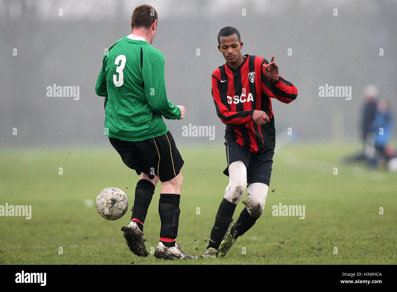 Concordia (red/black) vs Homerton Rangers 'B' (green) - East London ...