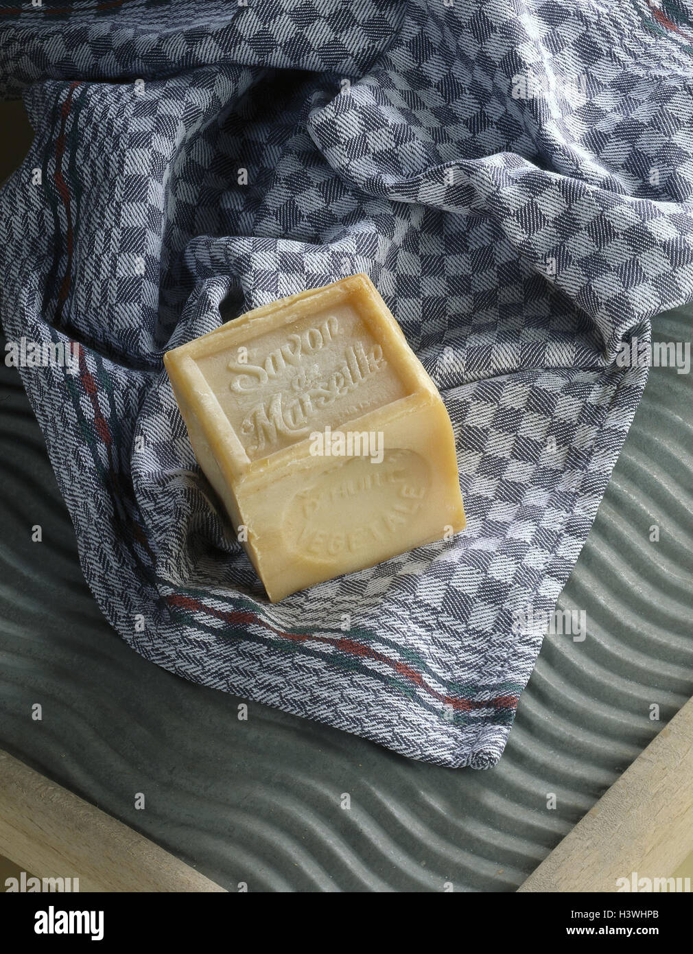 Nostalgia, washing springboard, detail, culinary towel, nuclear soap ...