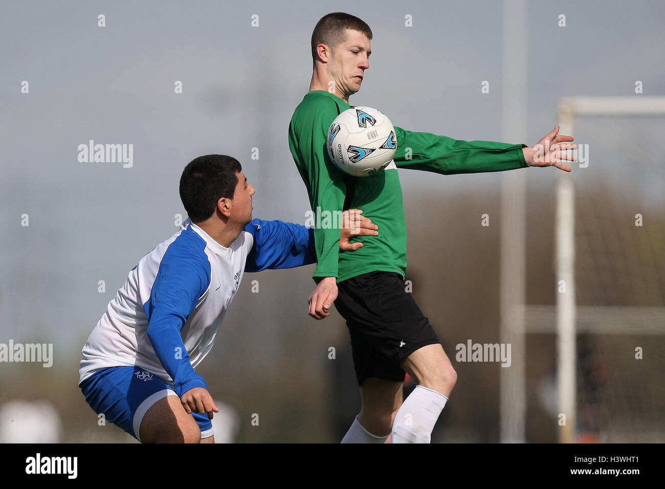 Gems (white/blue) vs Homerton Rangers 'B' (green/black) - East London ...