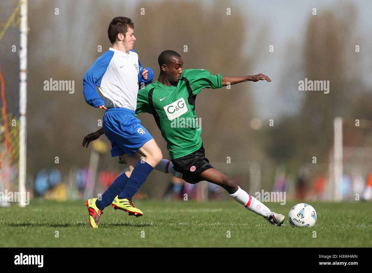 Gems (white/blue) vs Homerton Rangers 'B' (green/black) - East London ...