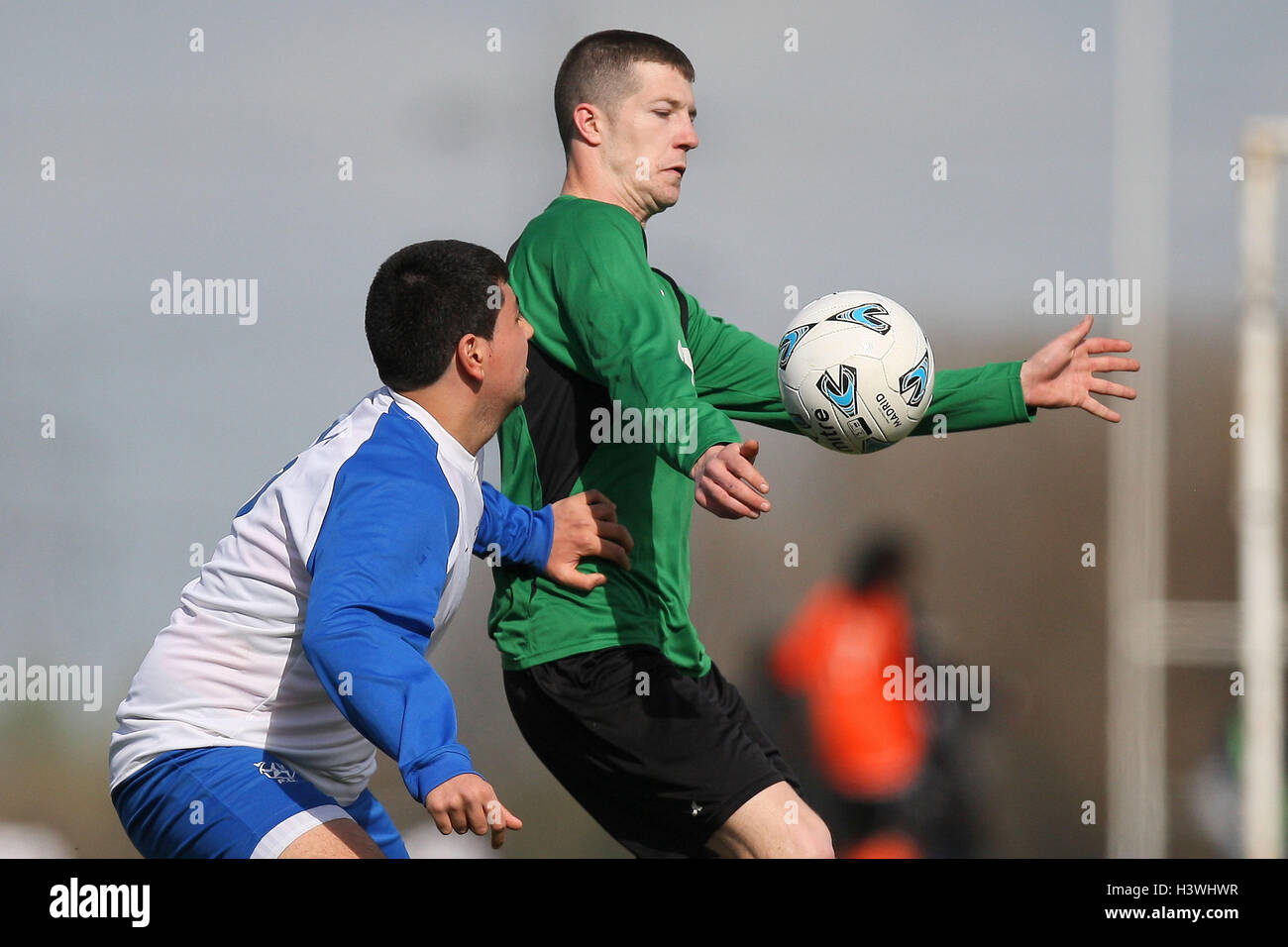 Gems (white/blue) vs Homerton Rangers 'B' (green/black) - East London ...