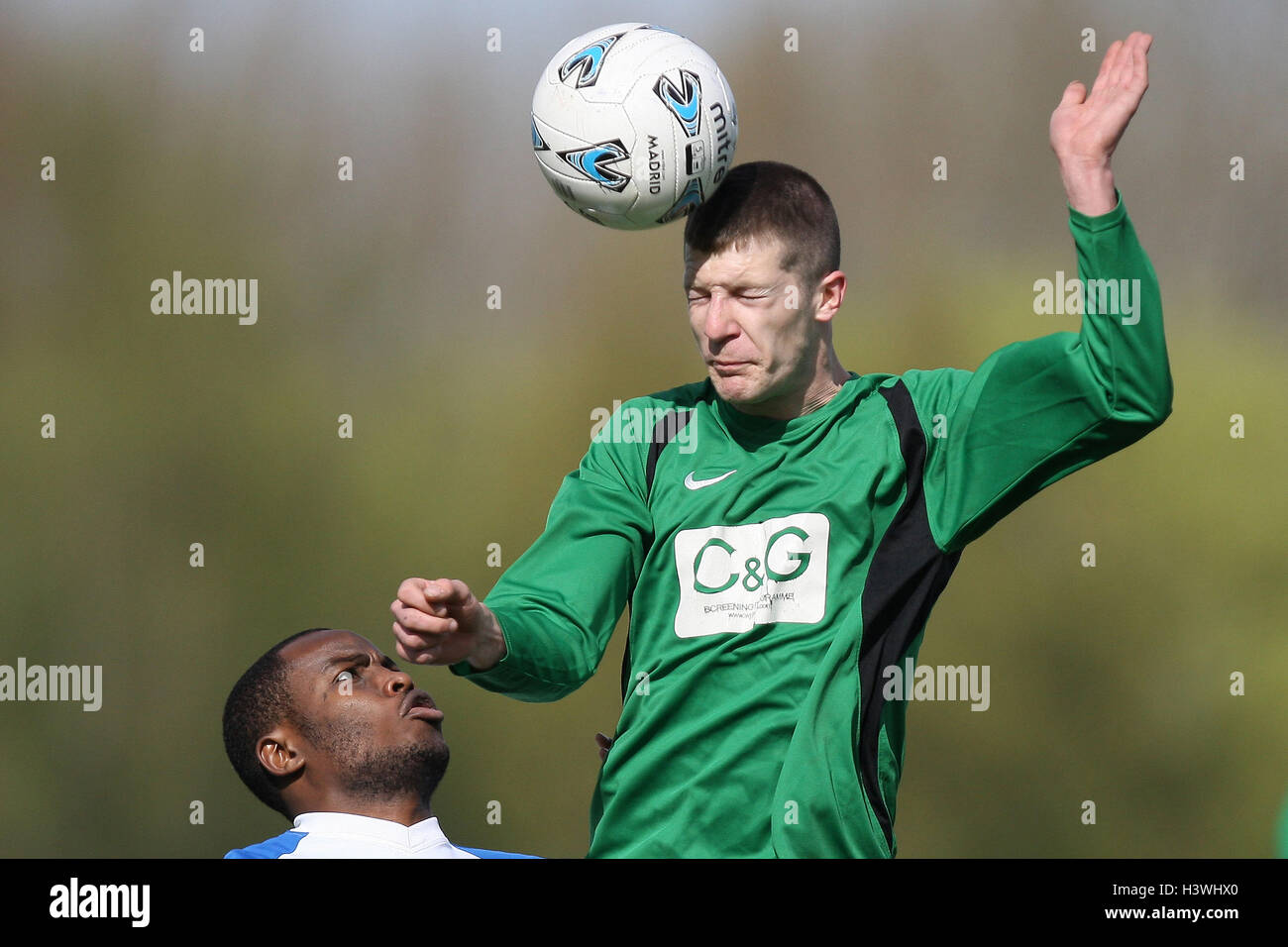 Gems (white/blue) vs Homerton Rangers 'B' (green/black) - East London ...
