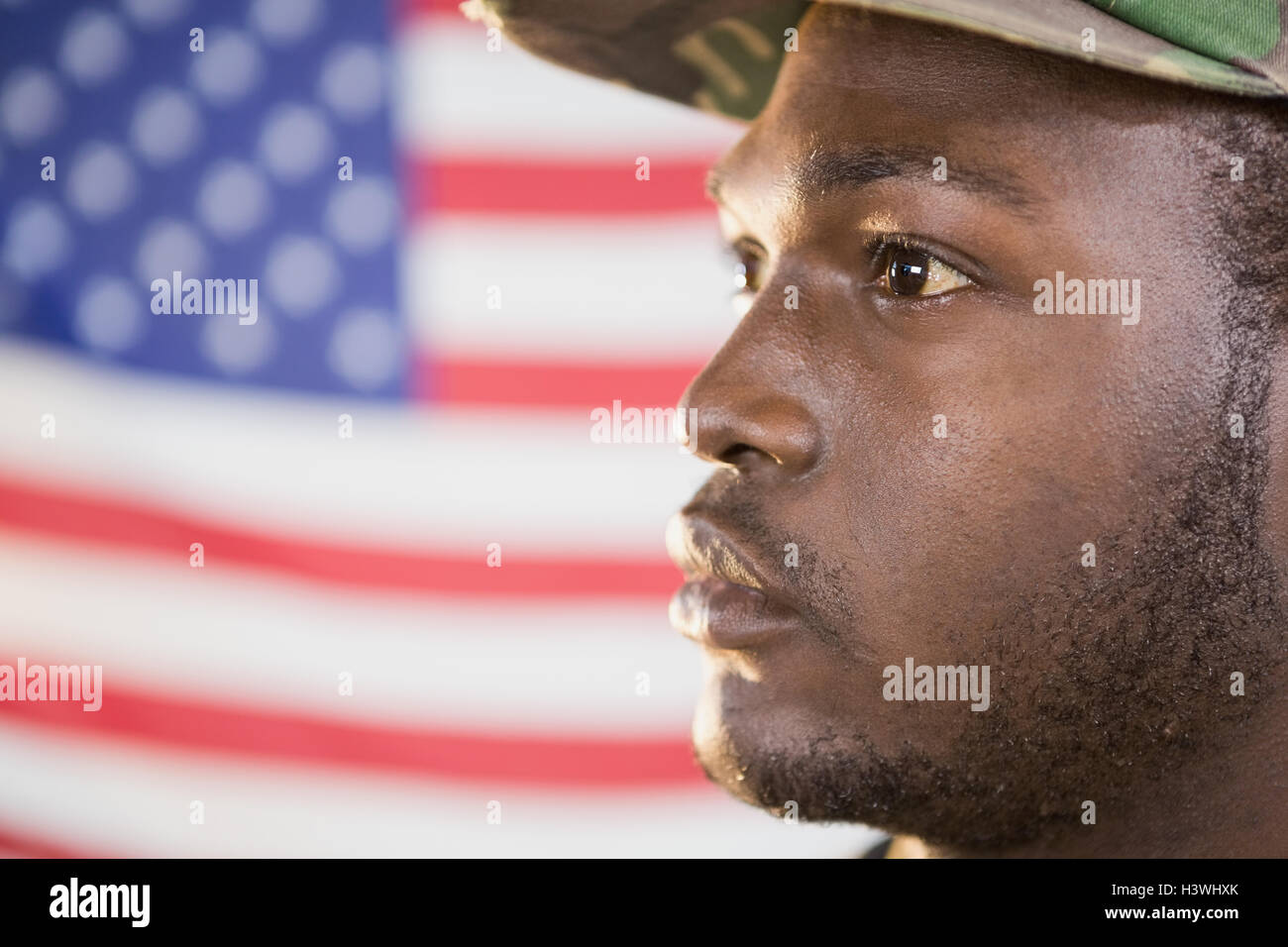 Young soldier thinking hi-res stock photography and images - Alamy