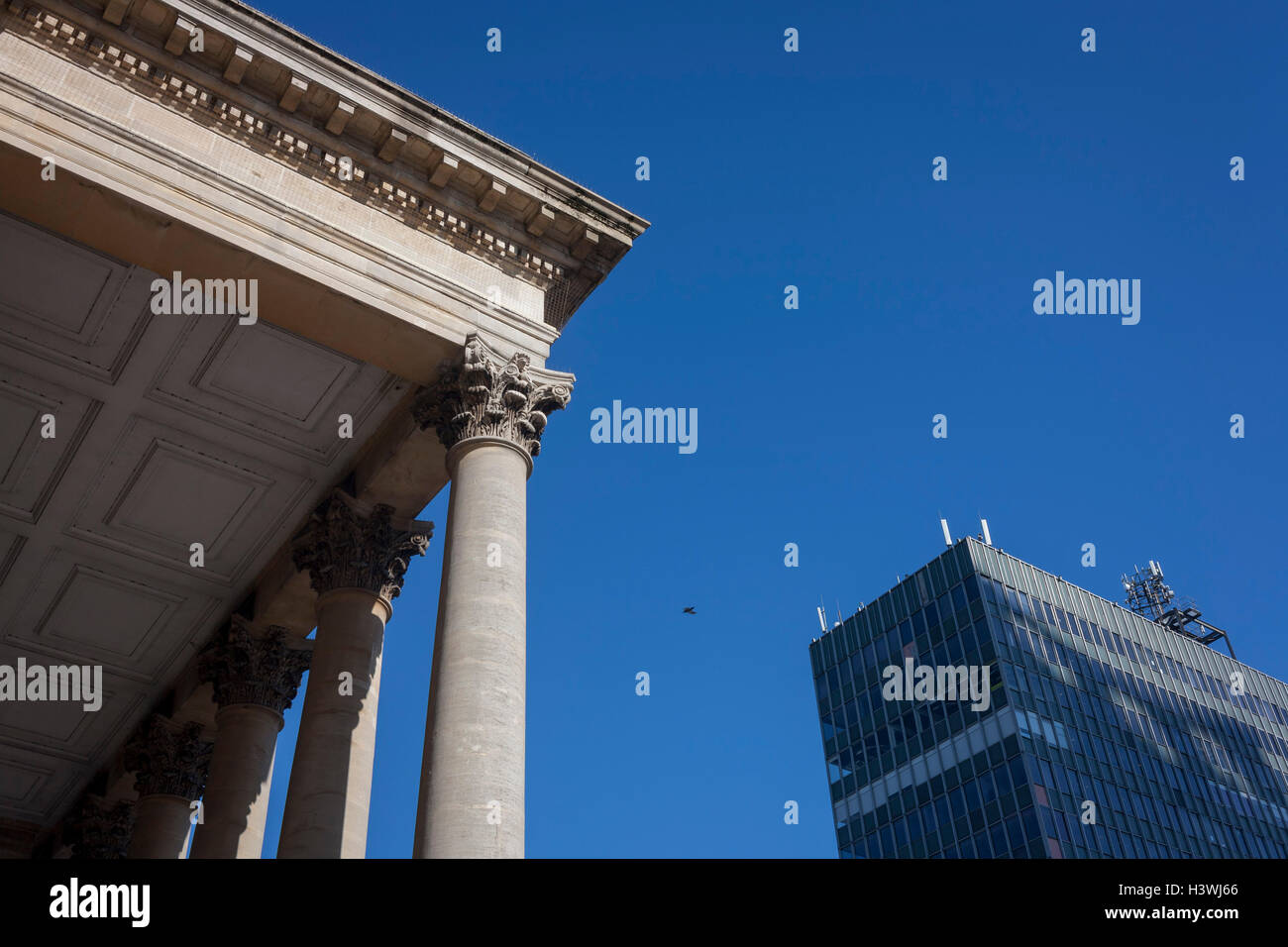 Neo-Roman Corinthian-topped columns of the Metropolitan Tabernacle and ...