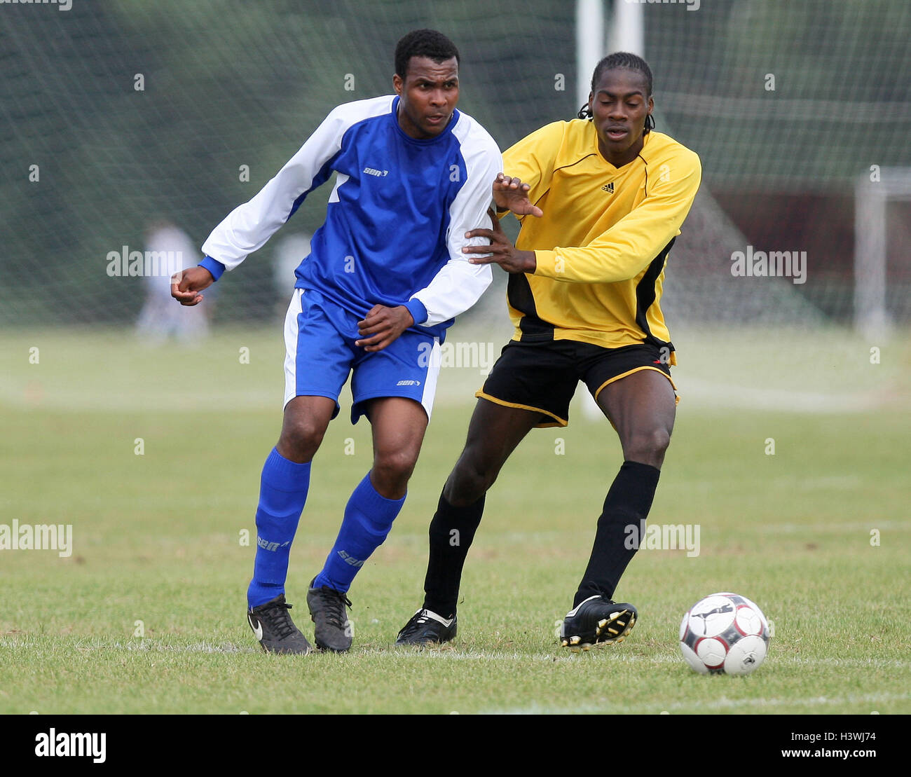 Hackney Downs A (yellow) vs AC Lucia - East London Sunday League at ...