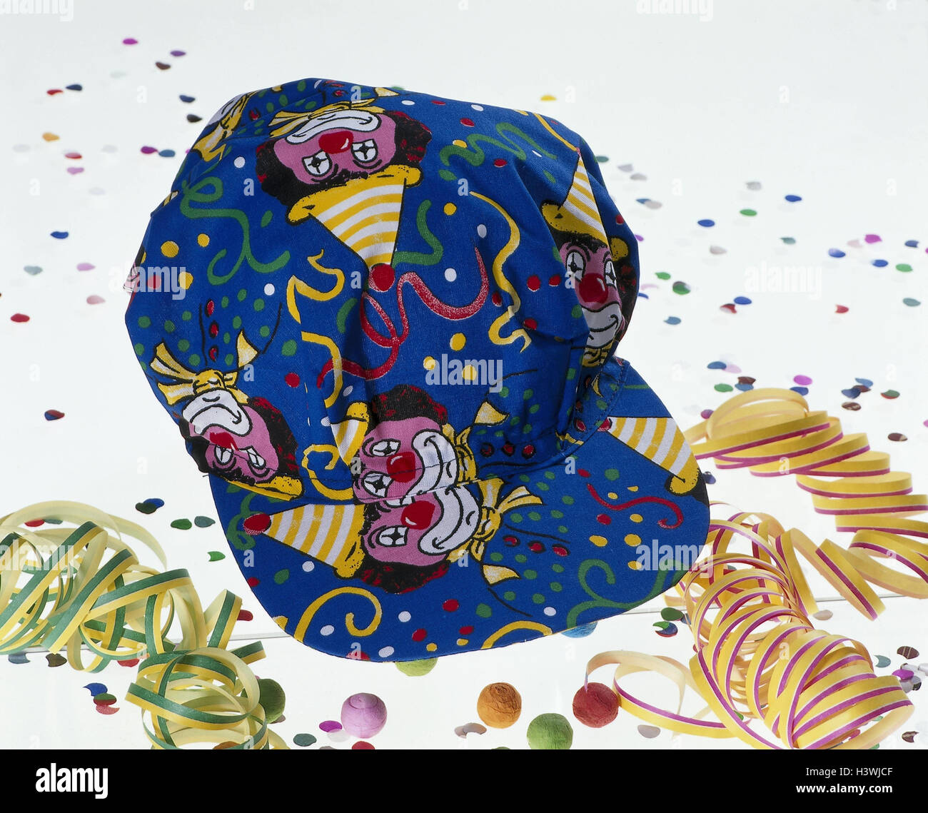 Carnival, carnival cap, streamers, confetti carnival, cap, carnival ...