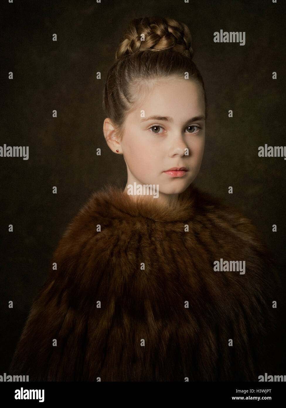 Portrait of a girl Stock Photo - Alamy