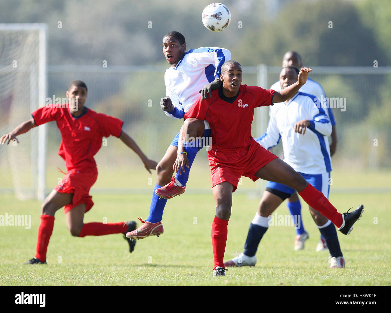Queensbridge Rangers (red) vs Holloway - East London Sunday League at ...