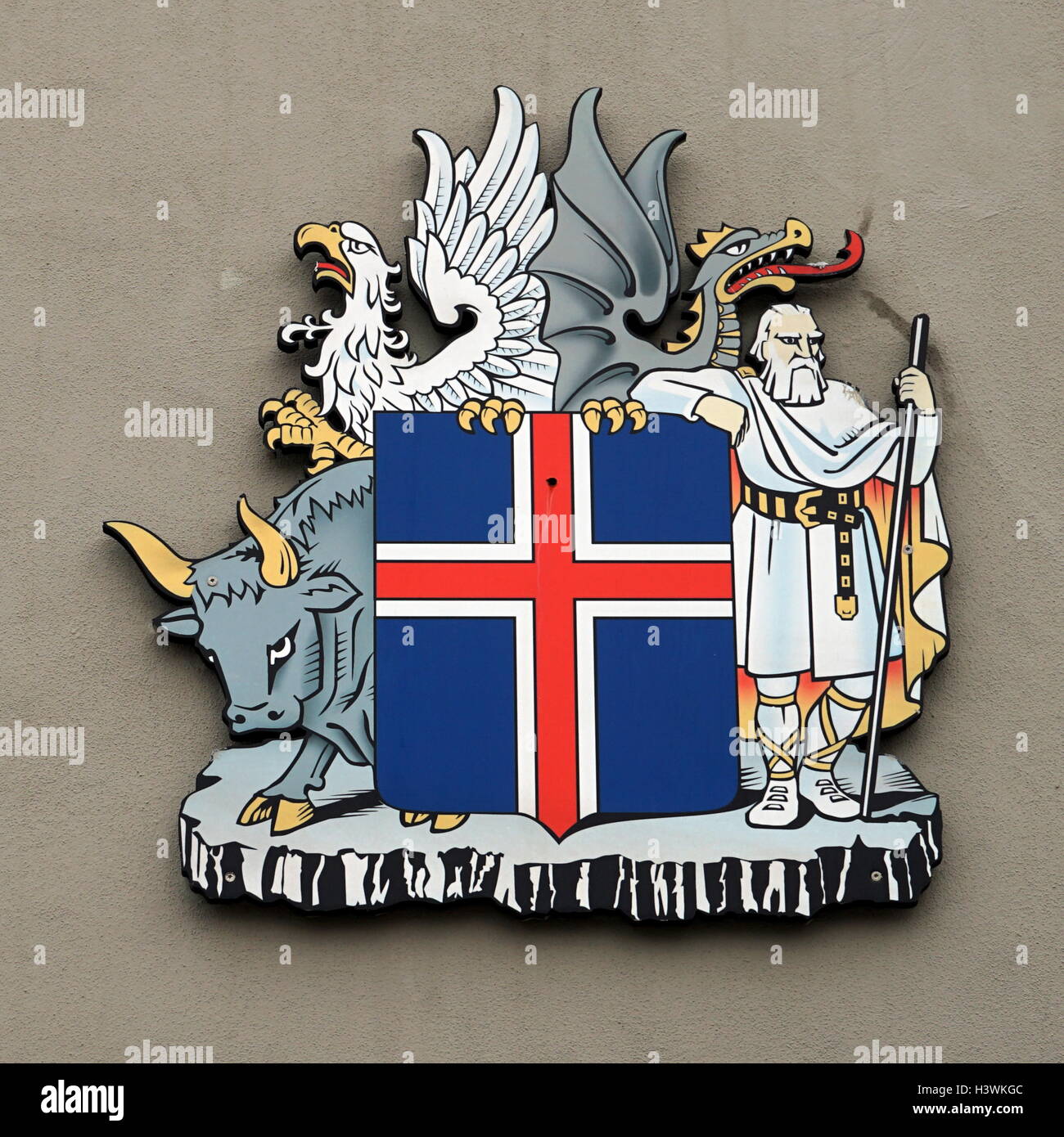 Crest of reykjavik hi-res stock photography and images - Alamy