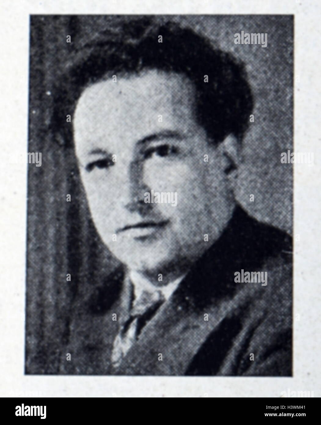 Photograph of Arthur Honegger (1892-1955) a Swiss composer and member ...