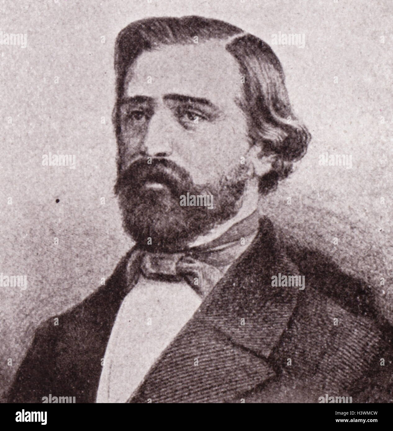 Portrait of Ritratto di Giuseppe Verdi (1813-1901) an Italian composer ...