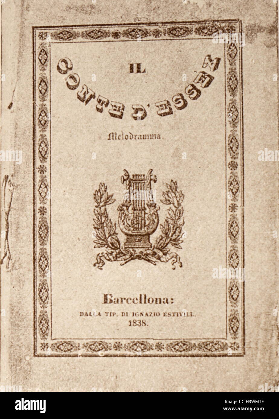 Libretto hi-res stock photography and images - Alamy