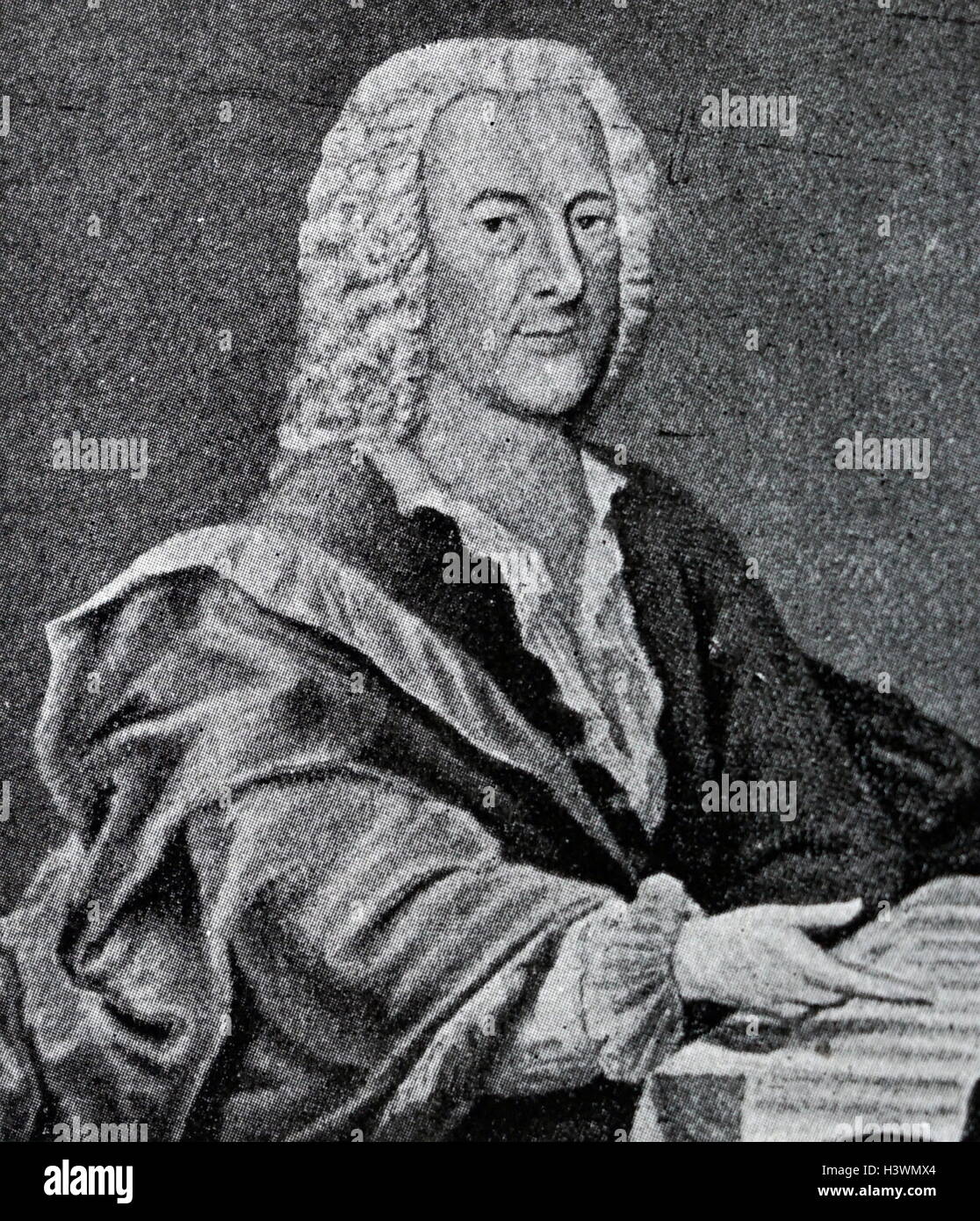 German baroque composer hi-res stock photography and images - Alamy