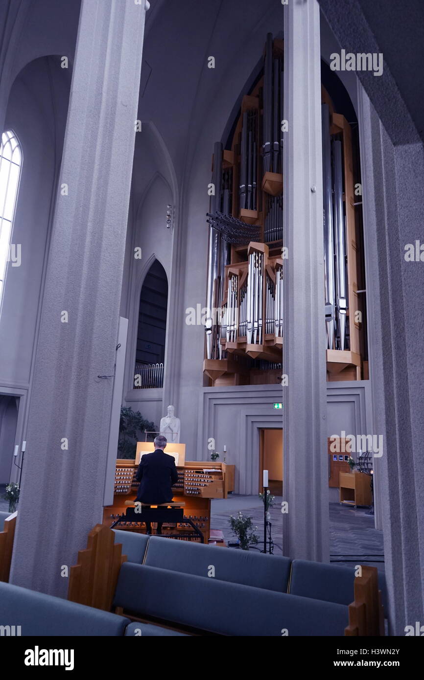 Lutheran church interior hi-res stock photography and images - Alamy