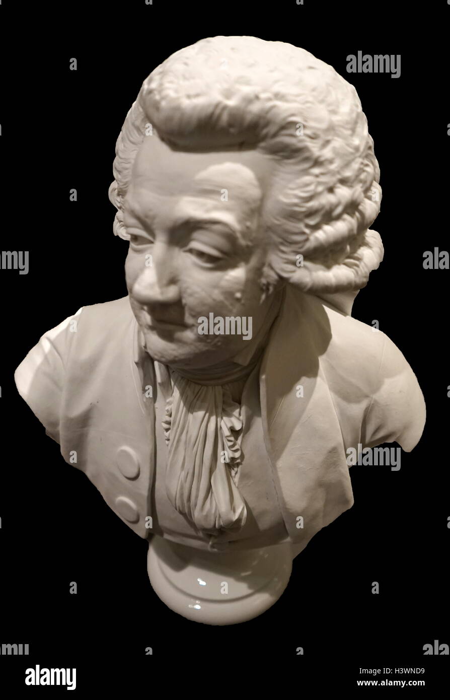 Marble bust of Honoré Gabriel Riqueti, comte de Mirabeau (1749-1791 ...