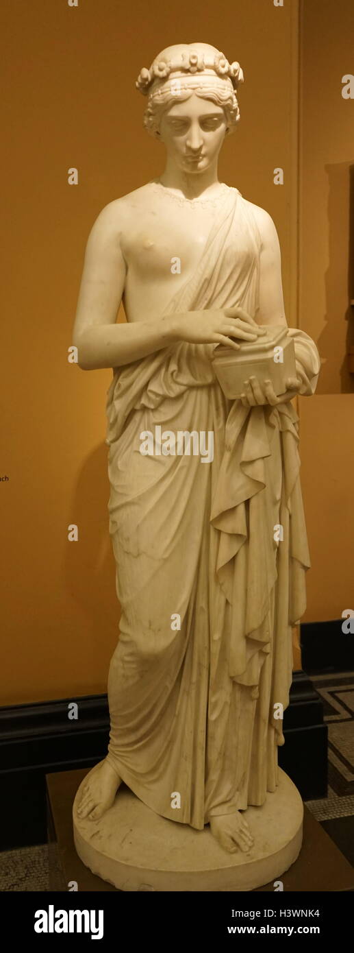 Marble statue of Pandora by John Gibson (1790-1866) a Welsh ...