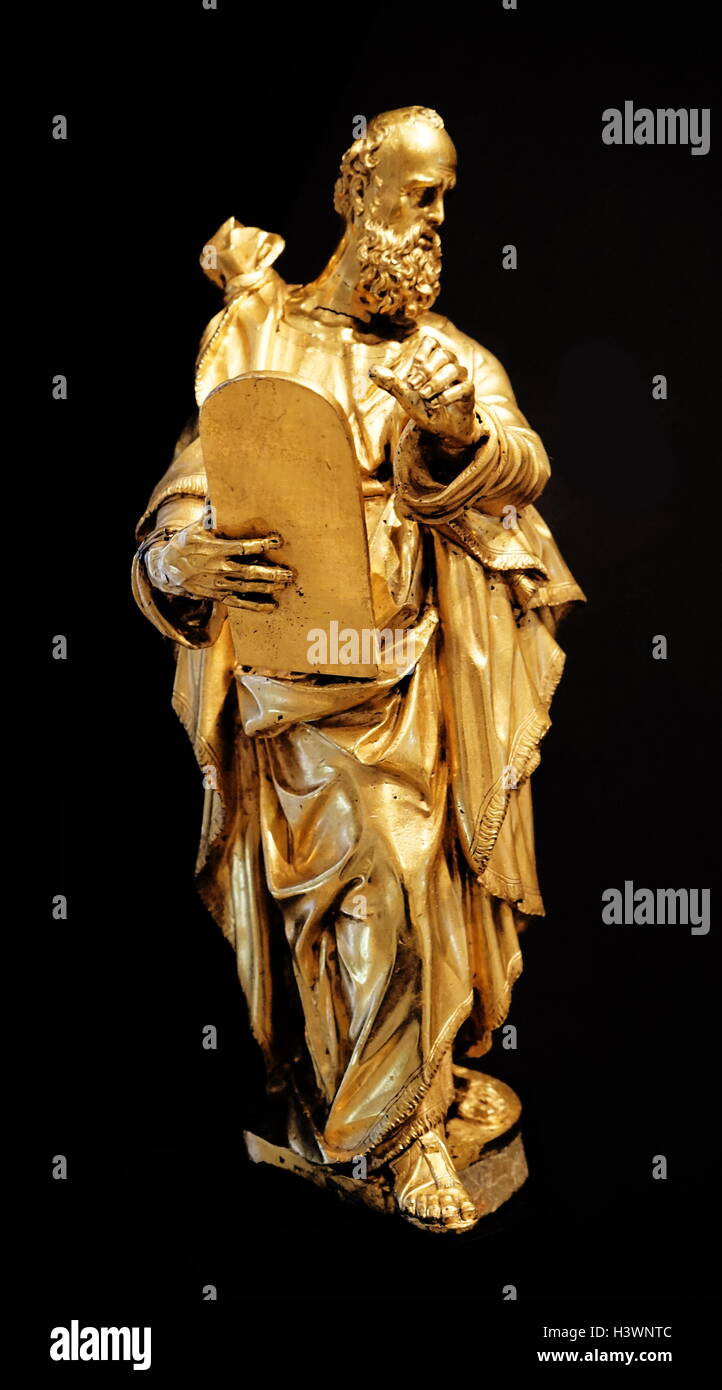 Part of a memorial altar, depicting the resurrection, prophets and ...