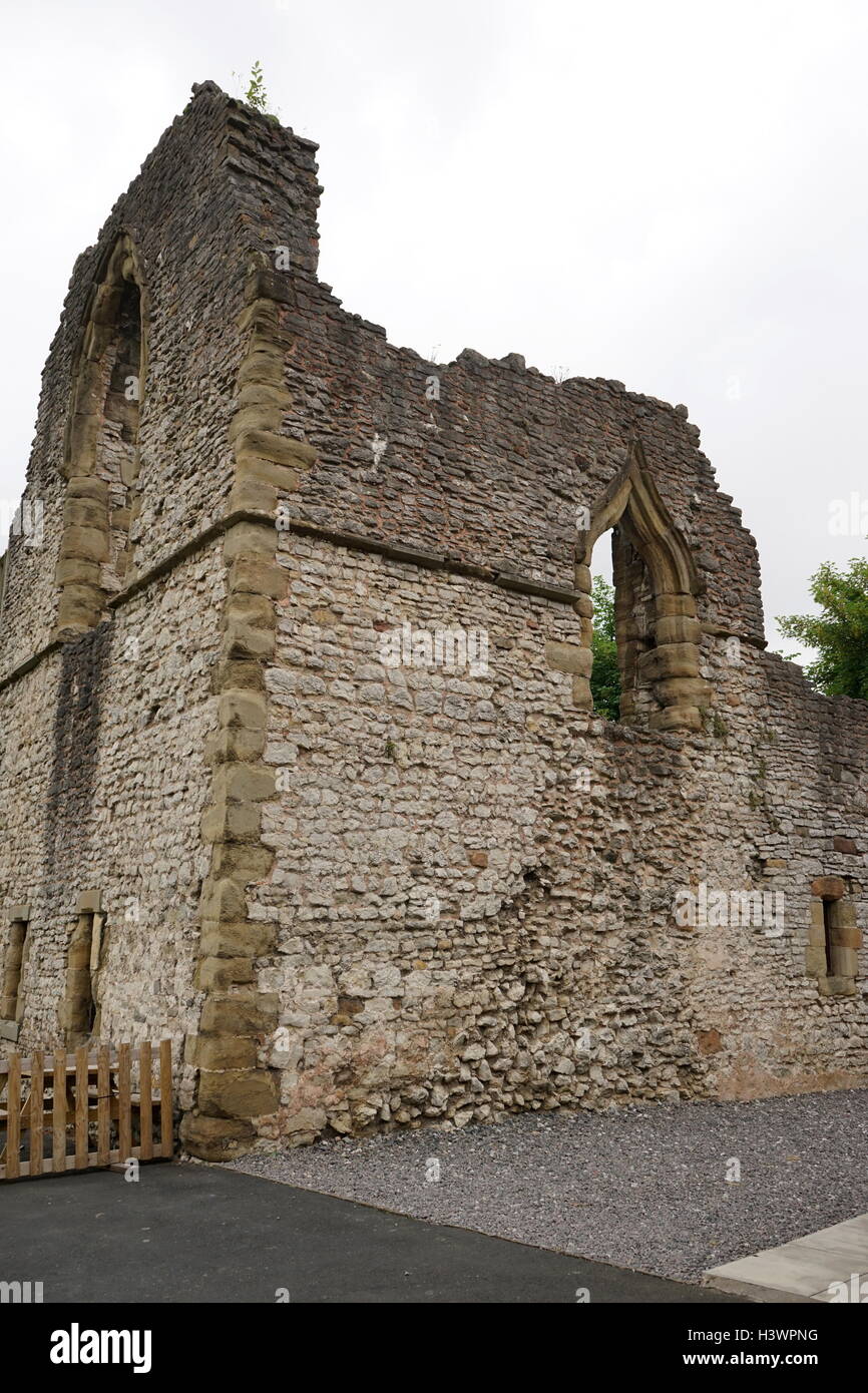 Dudley Castle, a ruined 12th century, medieval fortification in the ...