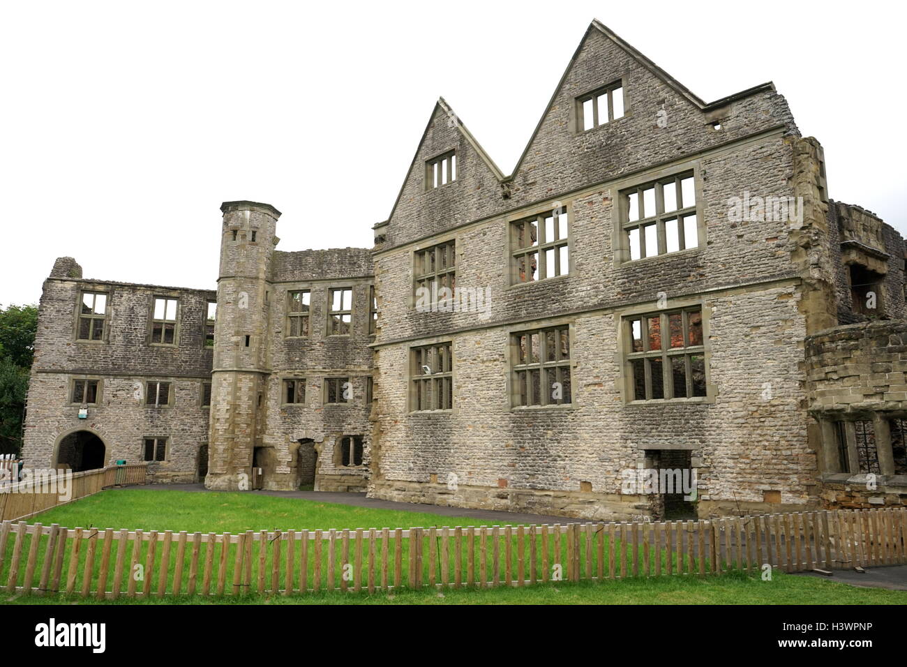 Dudley Castle, a ruined 12th century, medieval fortification in the ...