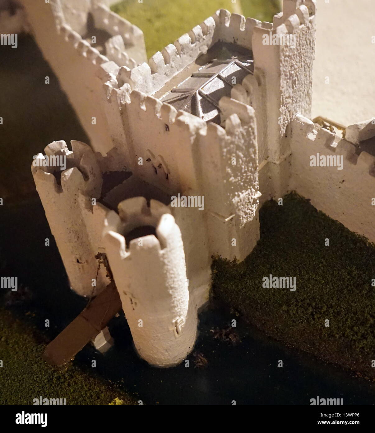 Reconstructed model dudley castle hi-res stock photography and images ...