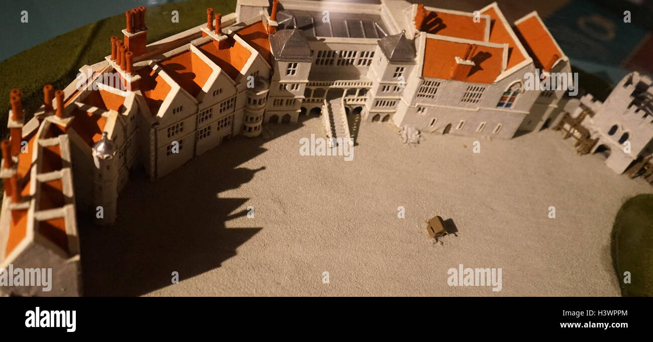 Reconstructed model dudley castle hi-res stock photography and images ...