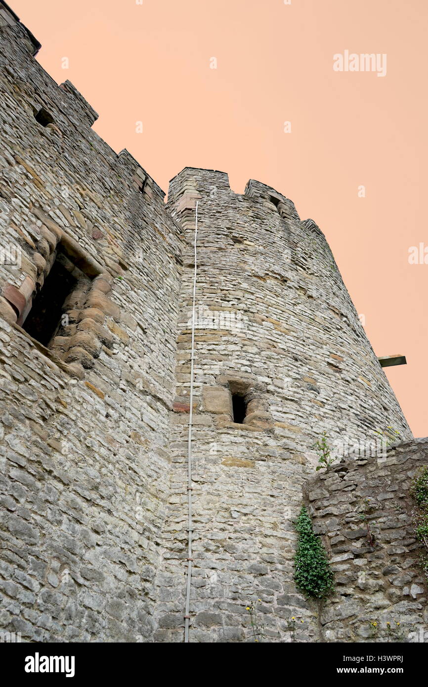 Reconstructed model dudley castle hi-res stock photography and images ...