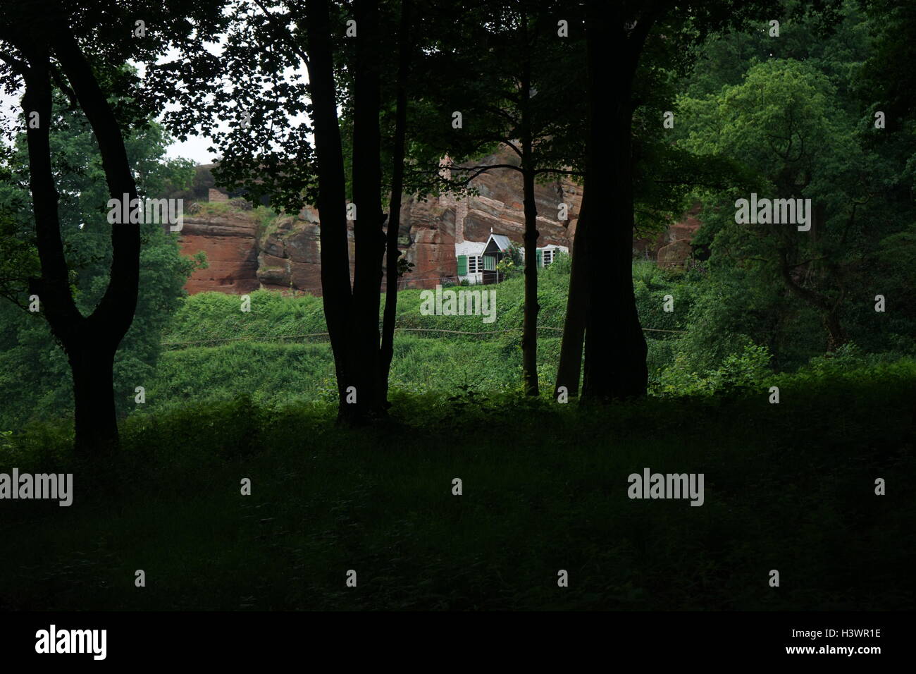 Kinver edge and the rock houses hi-res stock photography and images - Alamy