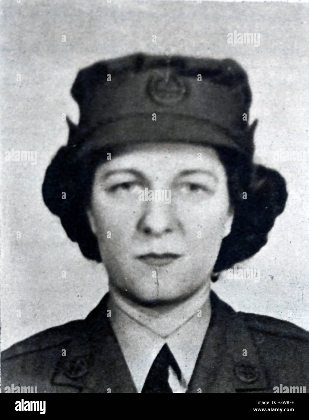 Photograph of Cecily Lefort (1900-1945) a British SOE agent during the ...