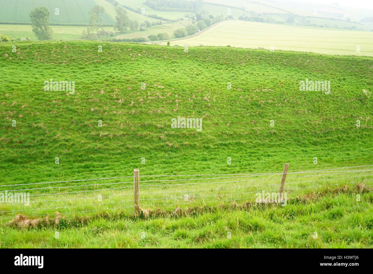 Neolithic england maiden castle hi-res stock photography and images - Alamy