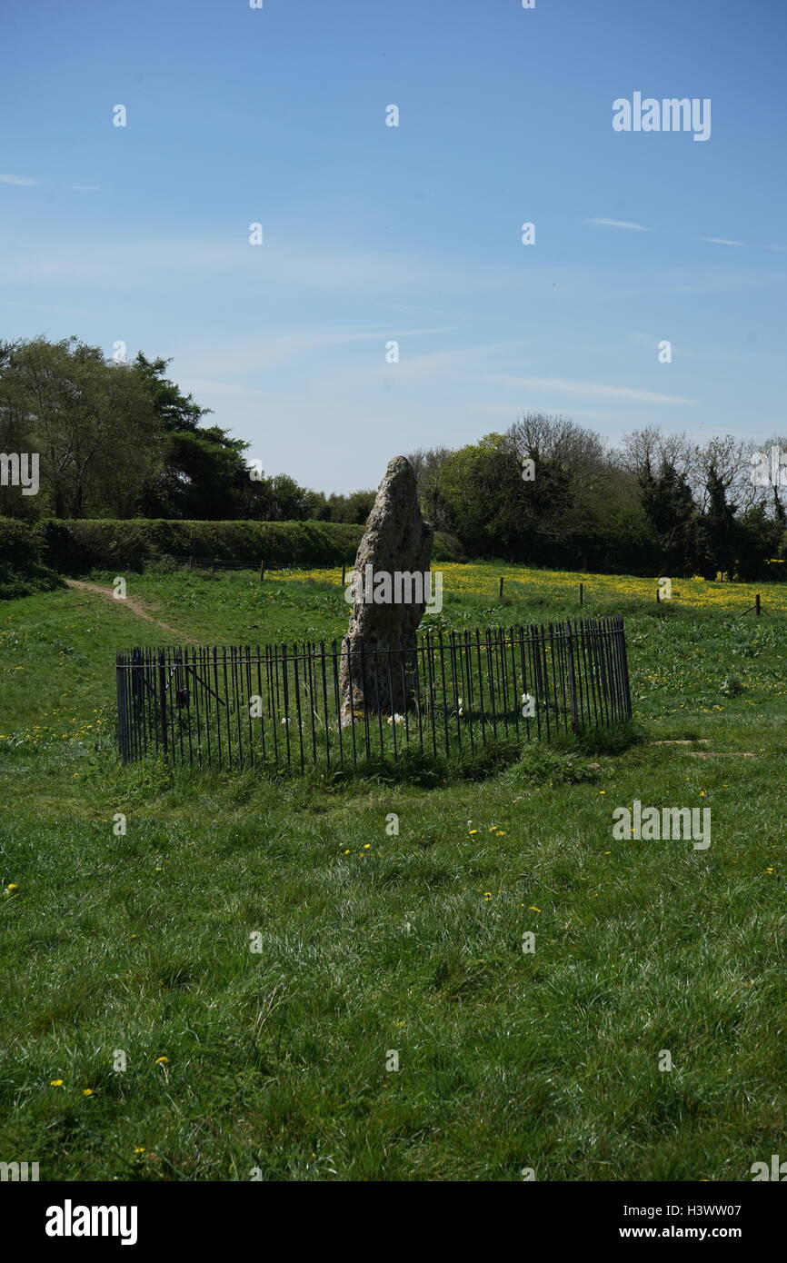 The King's Men Stone Circle which is part of the Rollright Stones, a ...