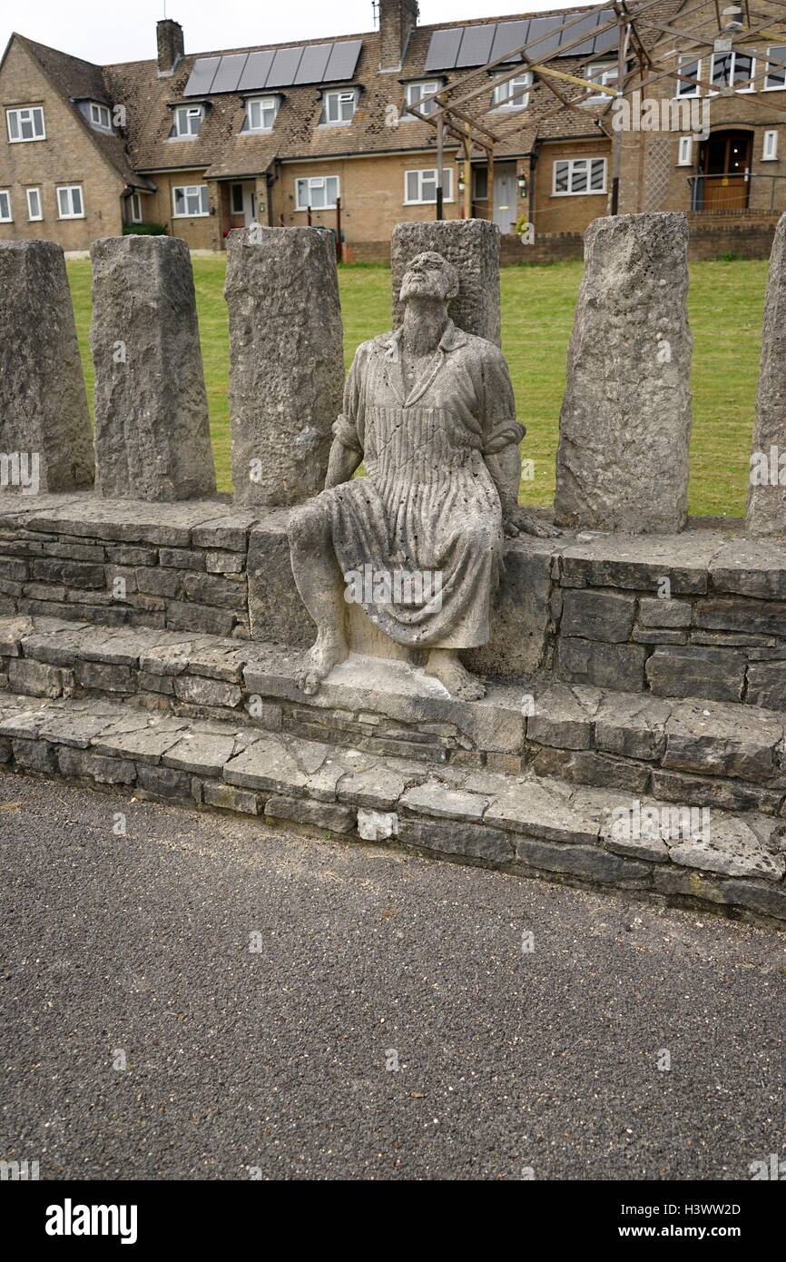 Exterior of the Tolpuddle Martyr Museum and memorial, with exhibits ...
