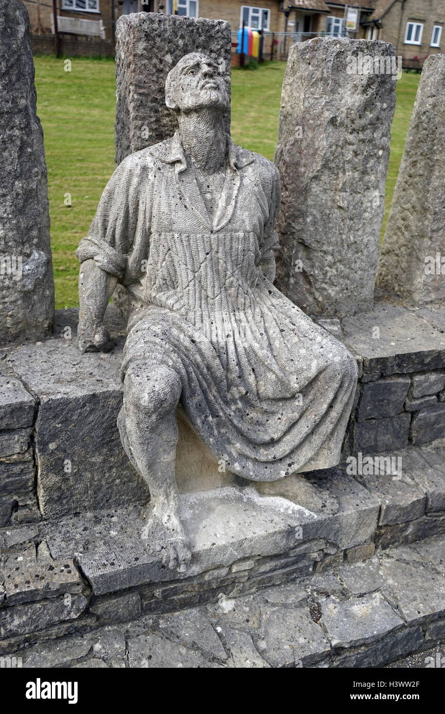 Exterior of the Tolpuddle Martyr Museum and memorial, with exhibits ...